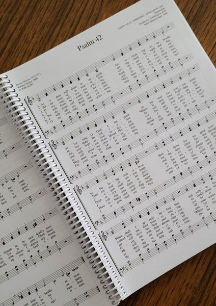 Anglo-Genevan Psalter in Four Part Harmony – Reformed Christian Books
