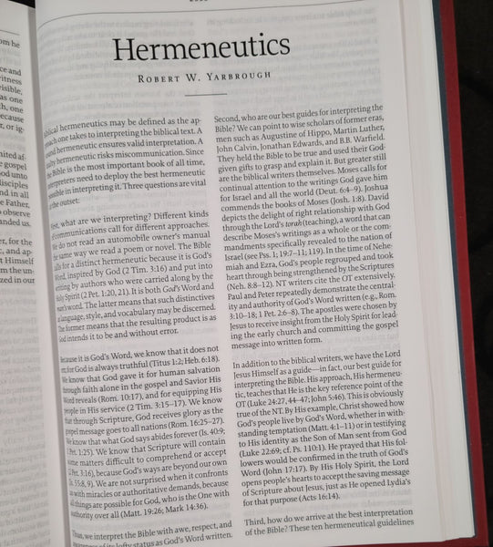 ESV - The Reformation Study Bible - hc, crimson – Reformed Christian Books